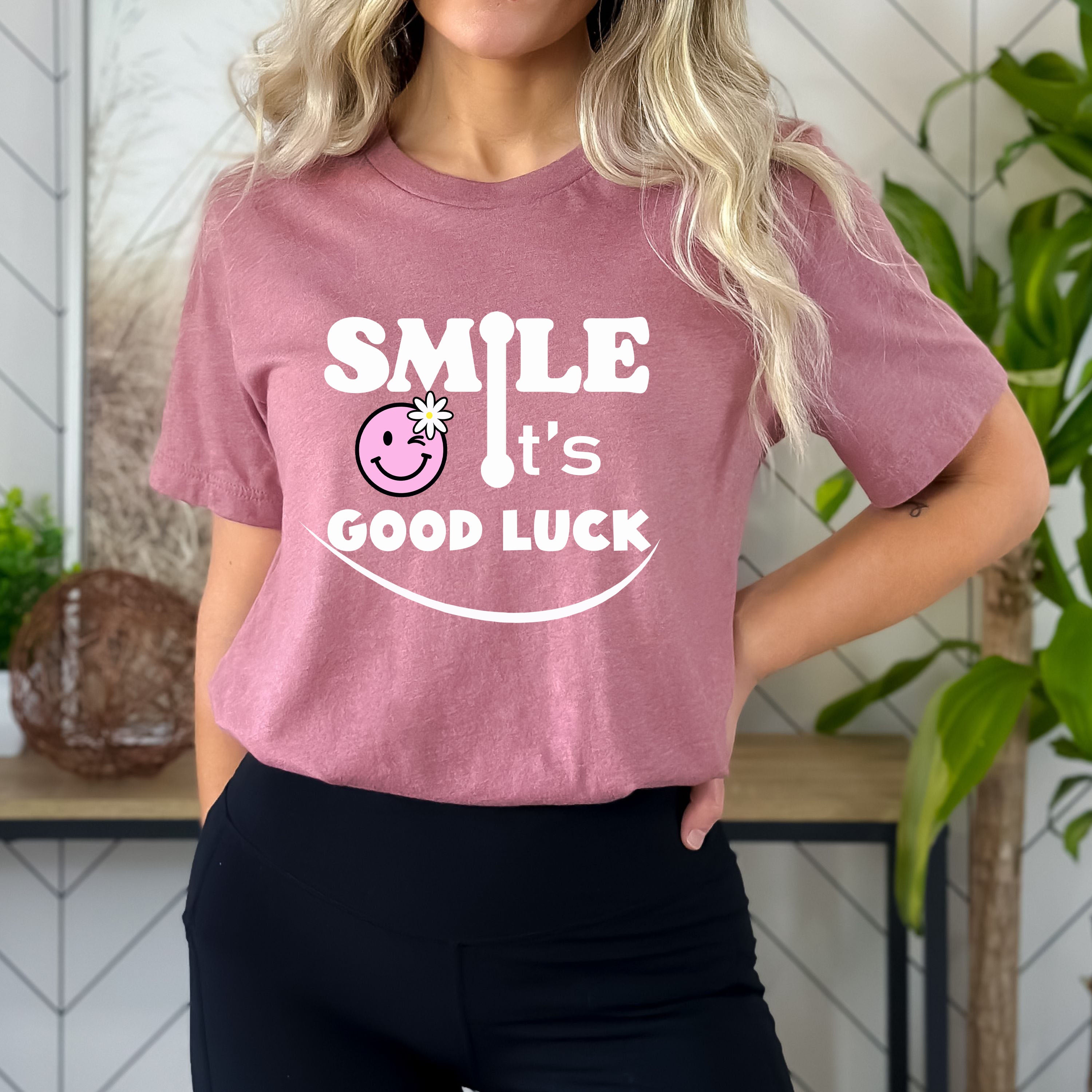 Smile It's Good Luck - Bella canvas – LA Shirt Company