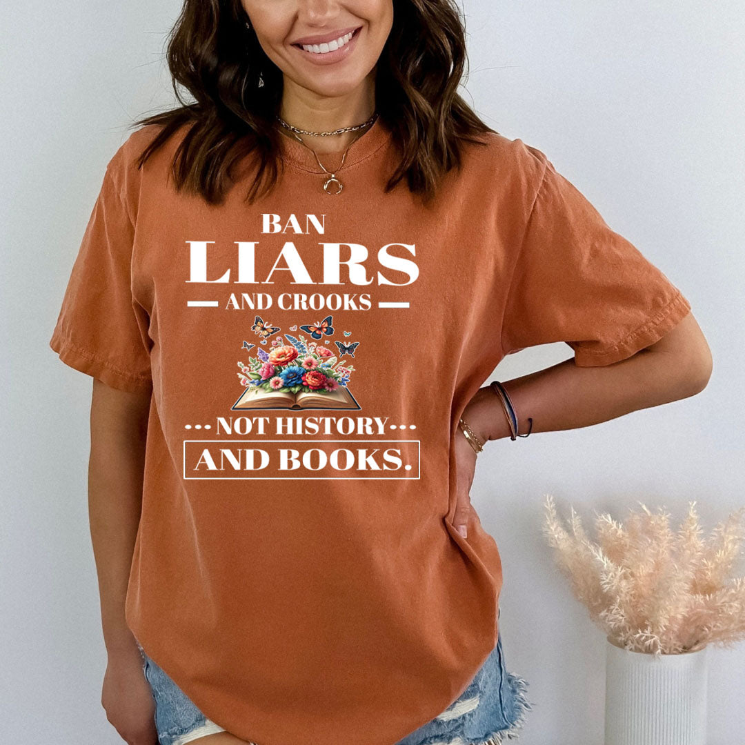 Ban Liars And Crooks - Bella canvas – LA Shirt Company